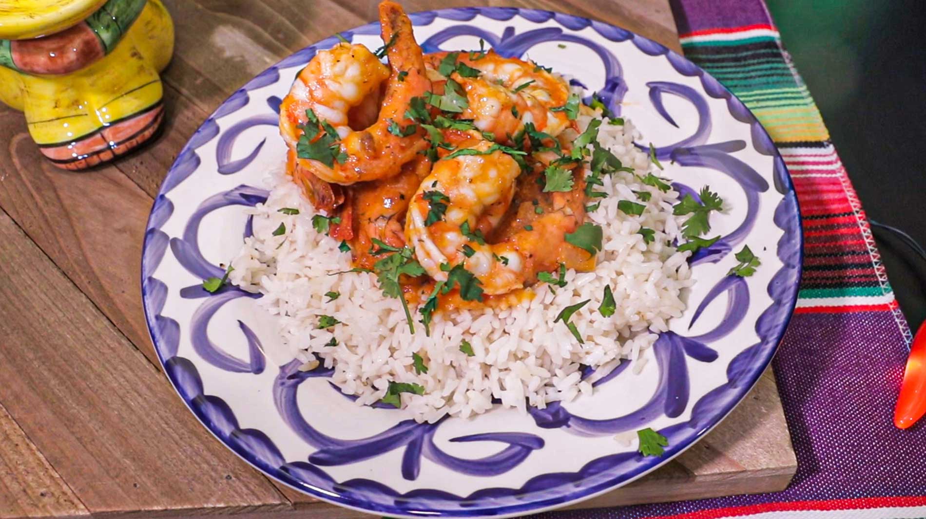 Camarones a la diabla - Chef Pepín